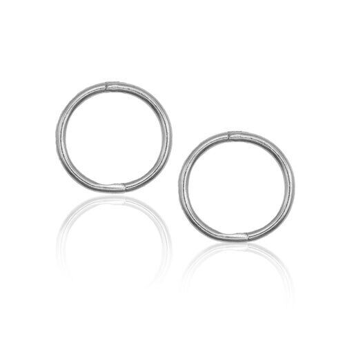 Sterling Silver Sleepers Plain - Just Imagine